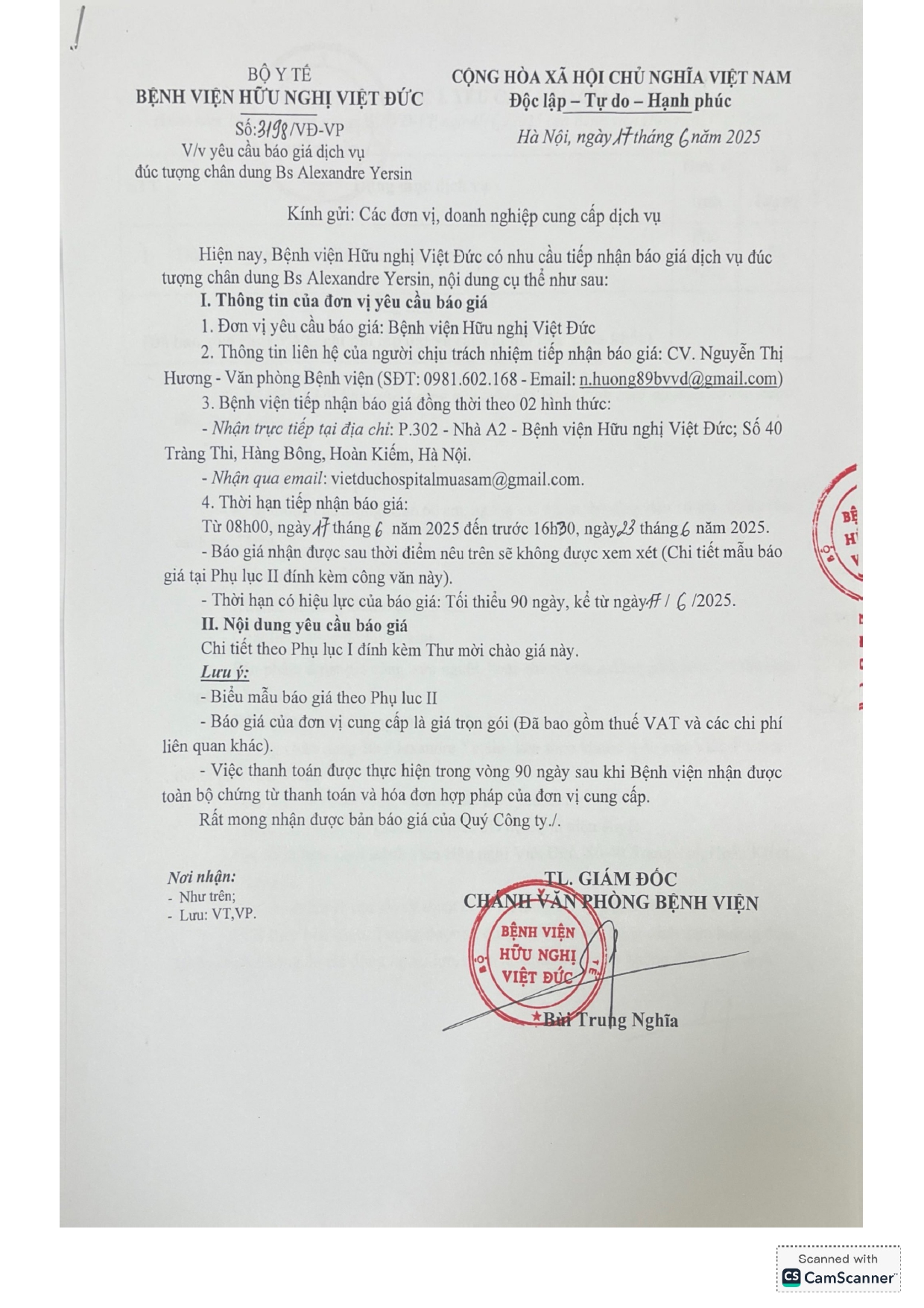 Bệnh viện Hữu nghị Việt Đức mời chào giá dịch vụ đúc tượng chân dung Bs ...